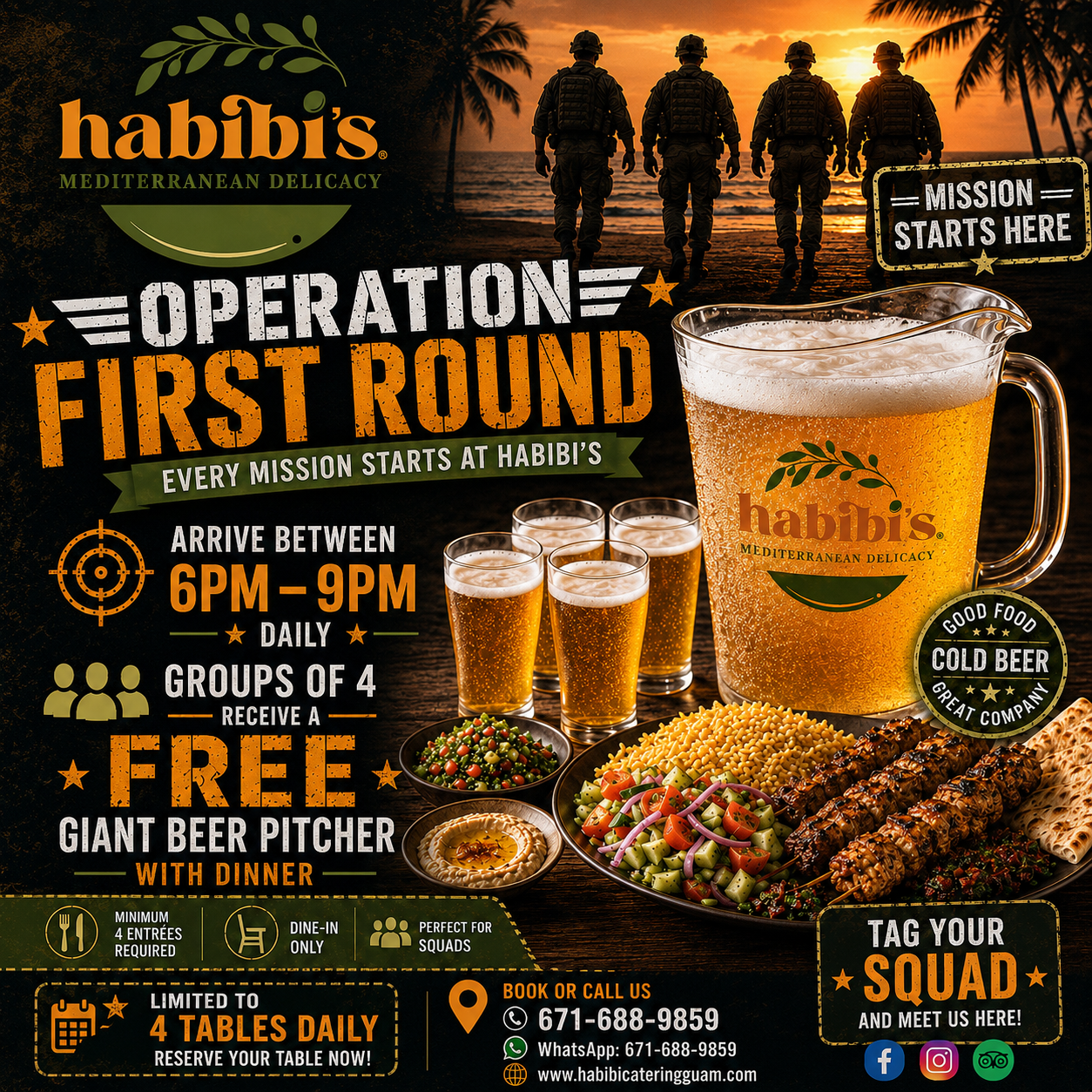 Habibi's Mediterranean Restaurant | Guam's Most-Loved Bowls & Catering